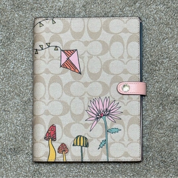 Coach | Office | Rare Coach X Observed By Us Notebook Cover In ...